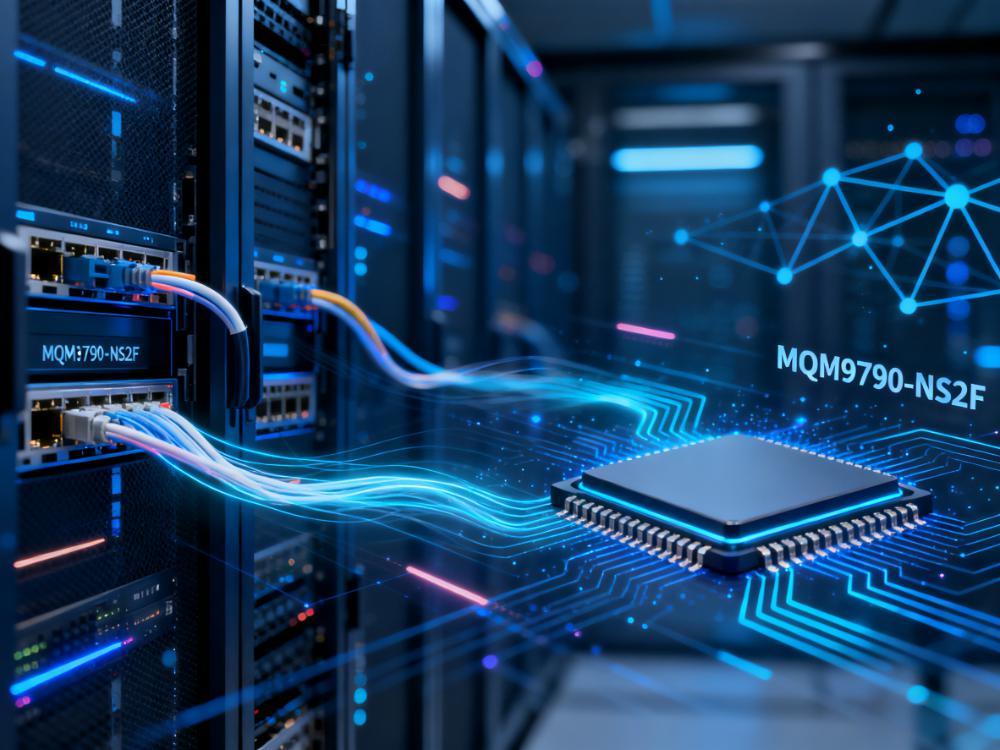 Mellanox (NVIDIA) InfiniBand Switch Solution (MQM9790-NS2F)