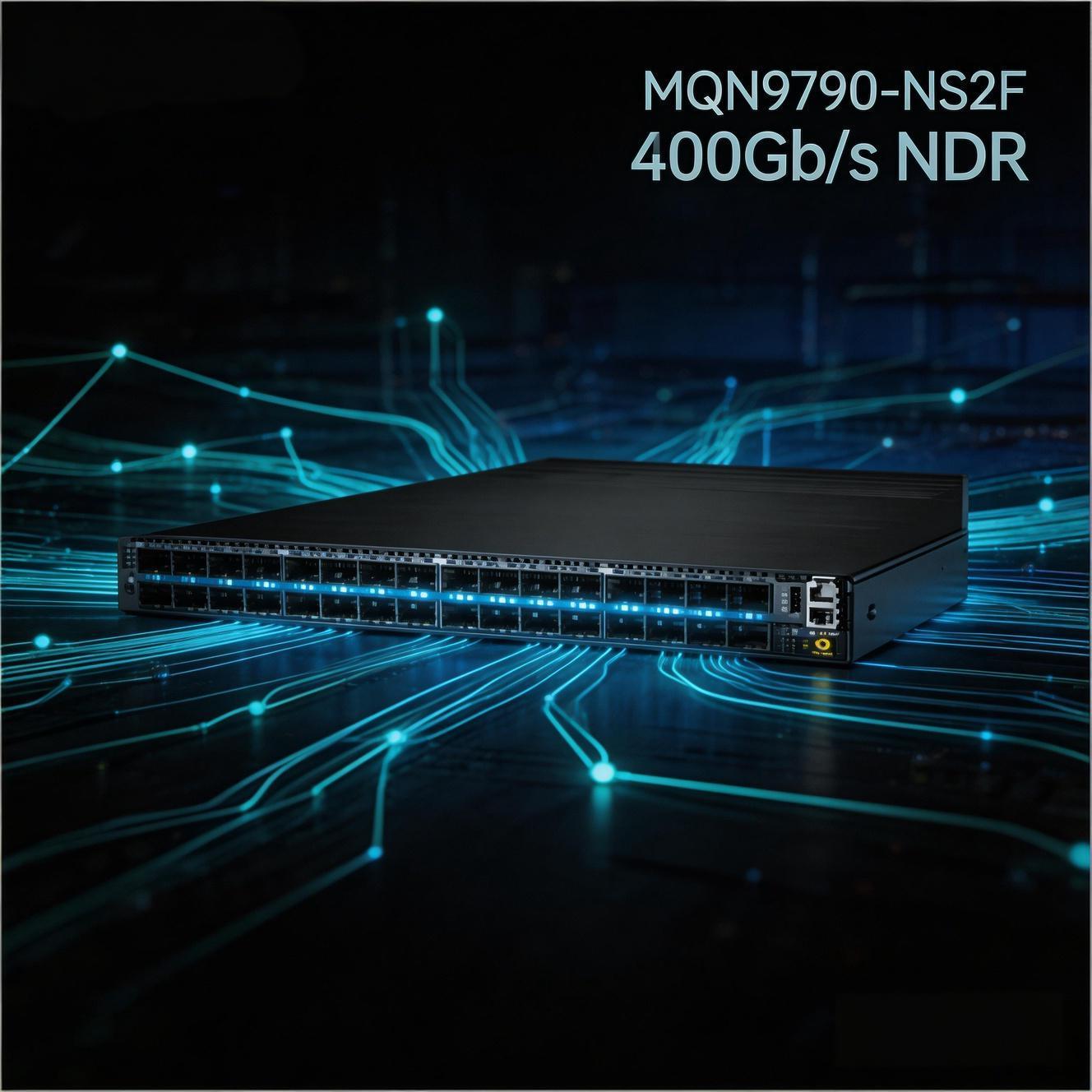 NVIDIA Mellanox MQM9790-NS2F: Next-Gen 400Gb/s NDR InfiniBand Switch ...