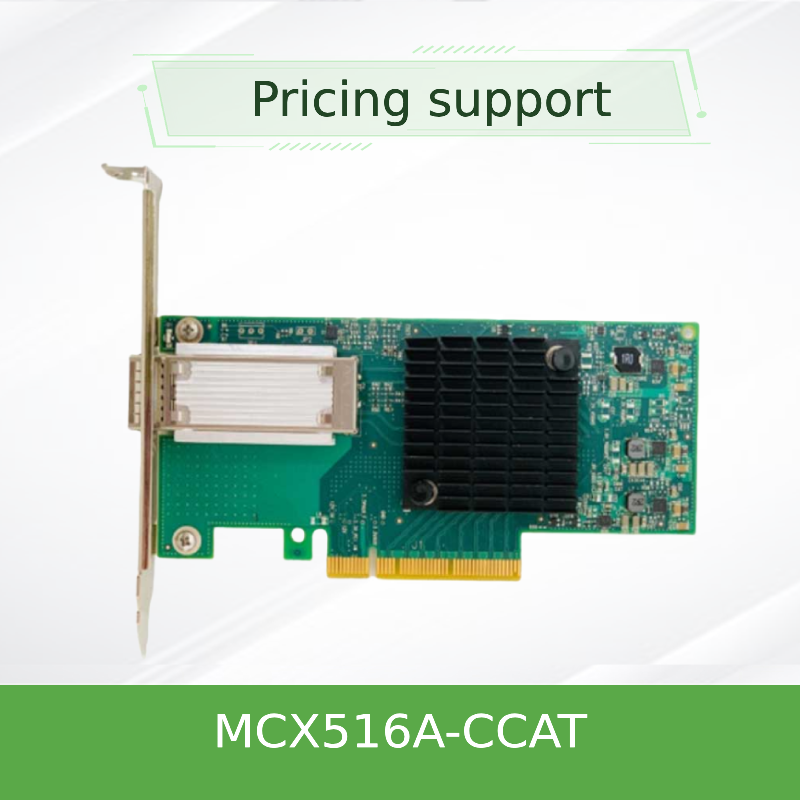 Mellanox ConnectX-5 EN MCX516A-CCAT 100GbE Dual-Port NIC - PCIe 4.0 ...
