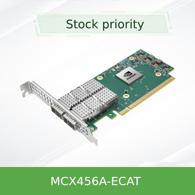 Mellanox ConnectX-4 VPI Network Card MCX456A-ECAT - 100Gb/s Dual-Port ...