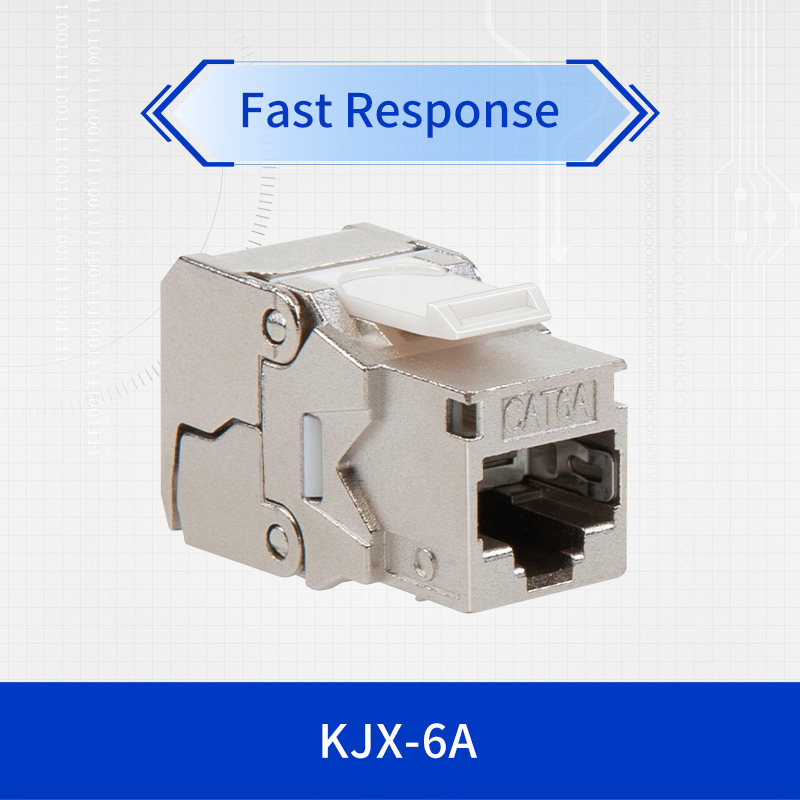 CommScope KJX-6A Category 6A Shielded Modular Jack | Tool-Free ...