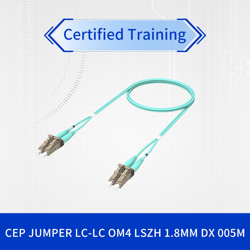 CommScope OM4 LC Duplex Fiber Patch Cord | Intelligent Connectivity ...