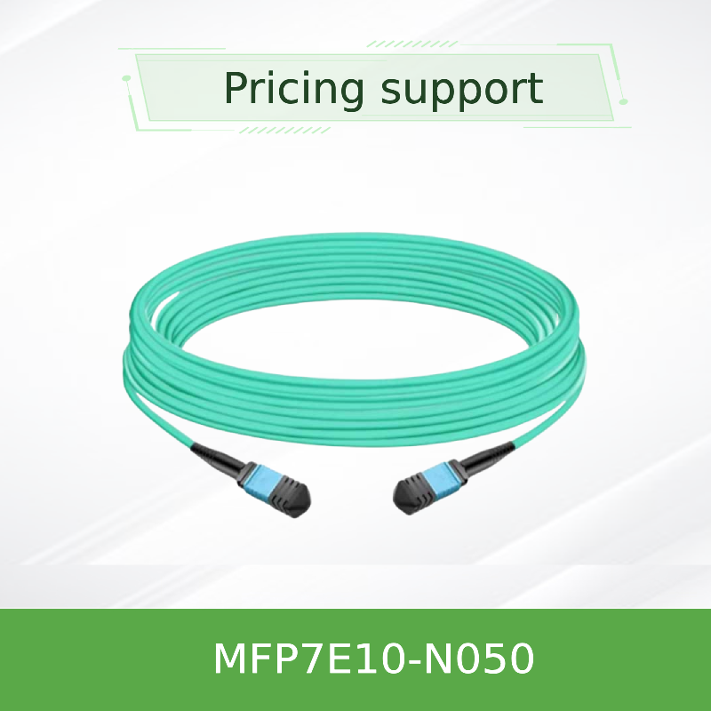 50m OM4 MPO-12/APC Fiber Cable for 400G NDR